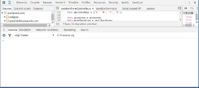 Chrome dev tools deep dive : Sources – CodeKraft